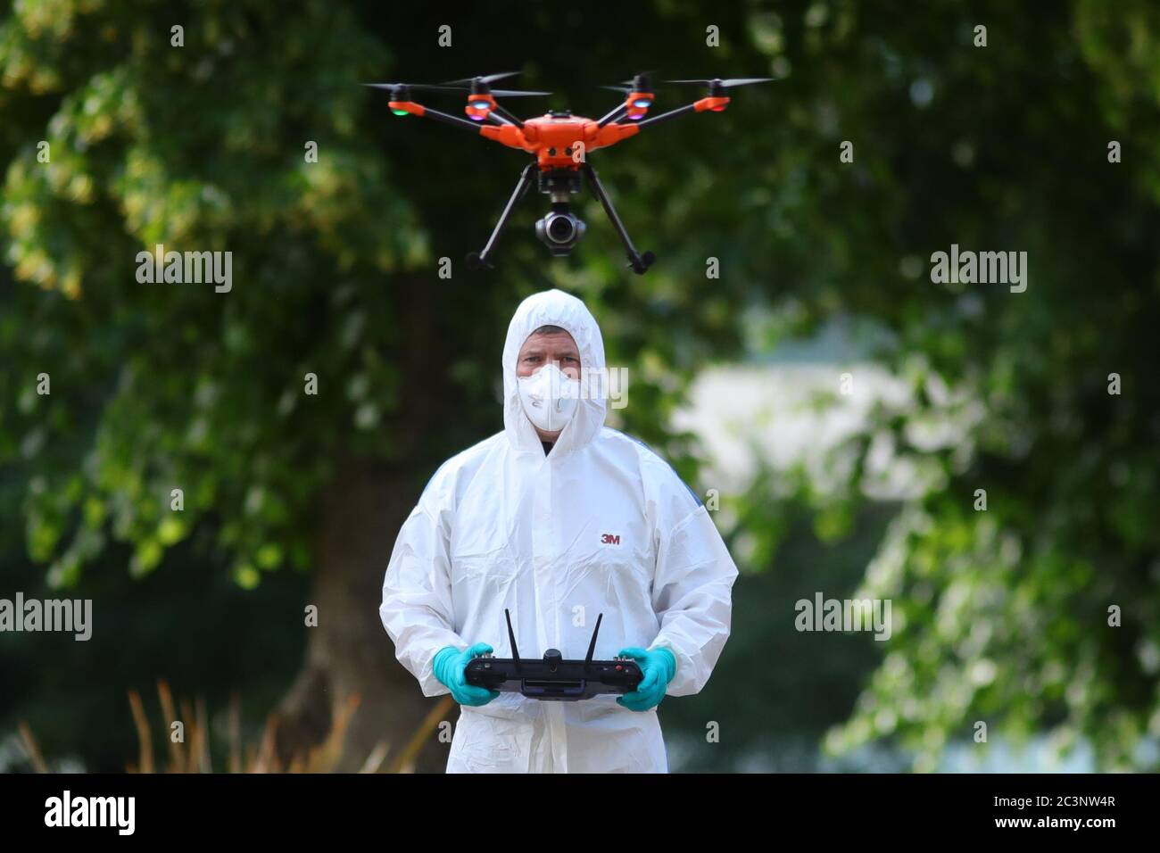 Drone crime scene hi-res stock photography and images - Alamy
