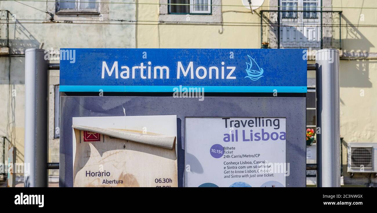 Metro station Martim Moniz in the city of Lisbon Stock Photo - Alamy