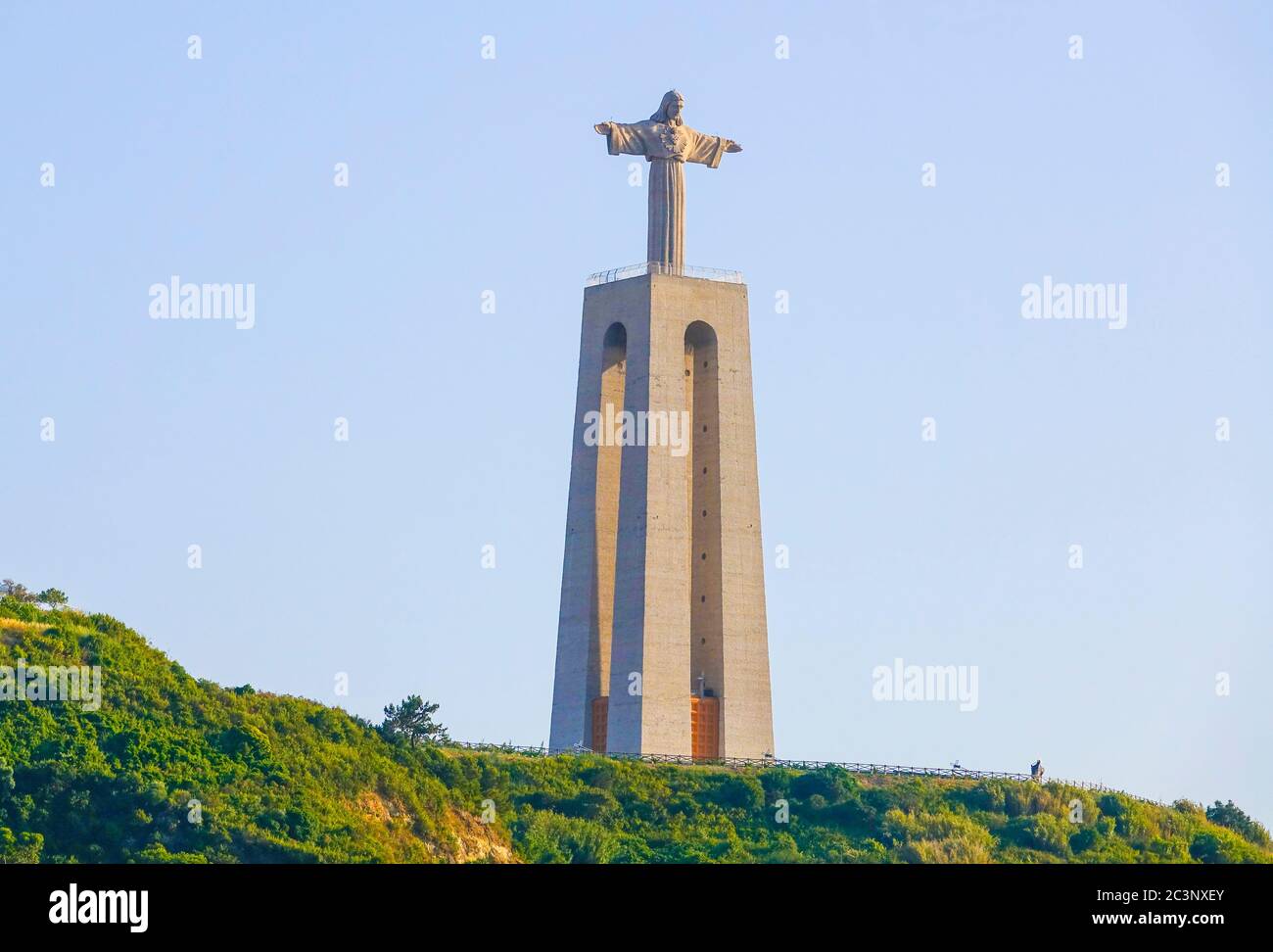 Cristo statue in Lisbon - the statue of Jesus Christ Stock Photo - Alamy