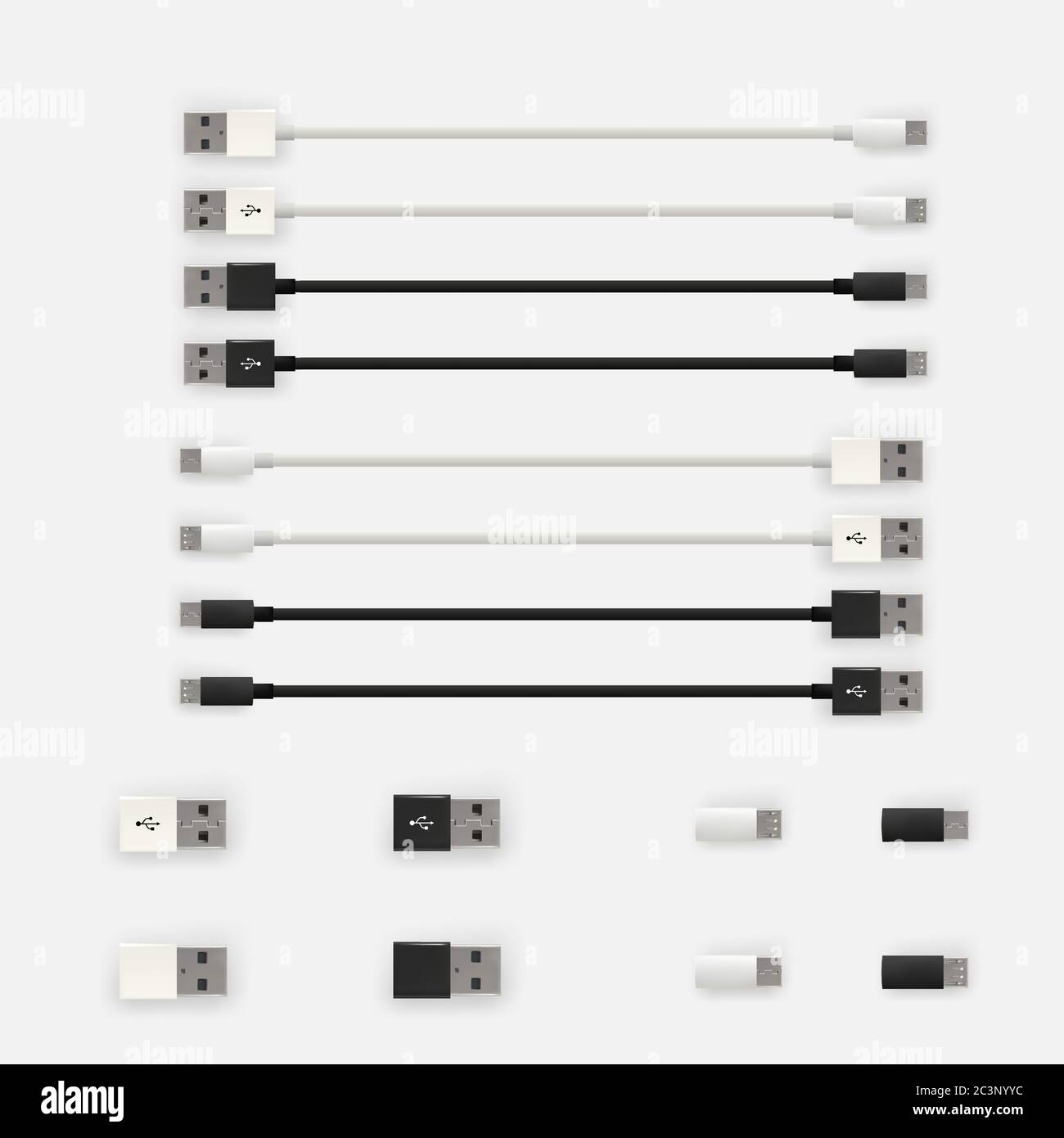 Smartphone ethernet cable Stock Vector Images - Alamy