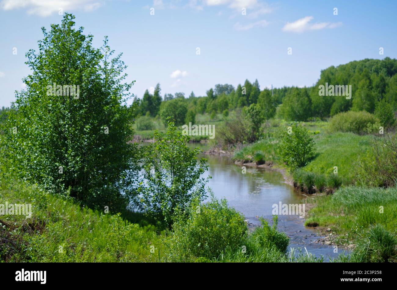 Russia, Tula region, river Volot Stock Photo - Alamy