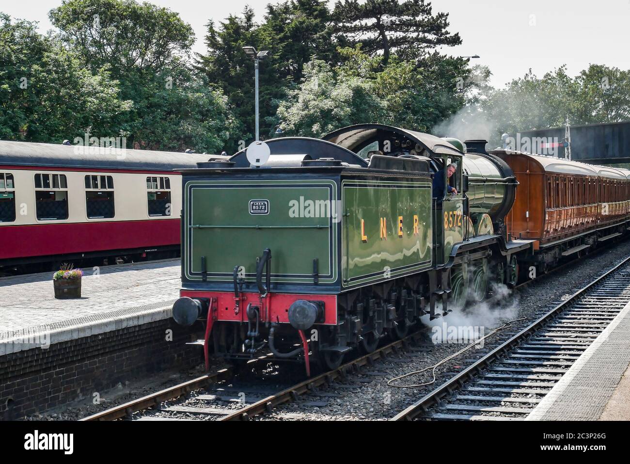 Express passenger locomotive built in 1928 and preserved on the North ...