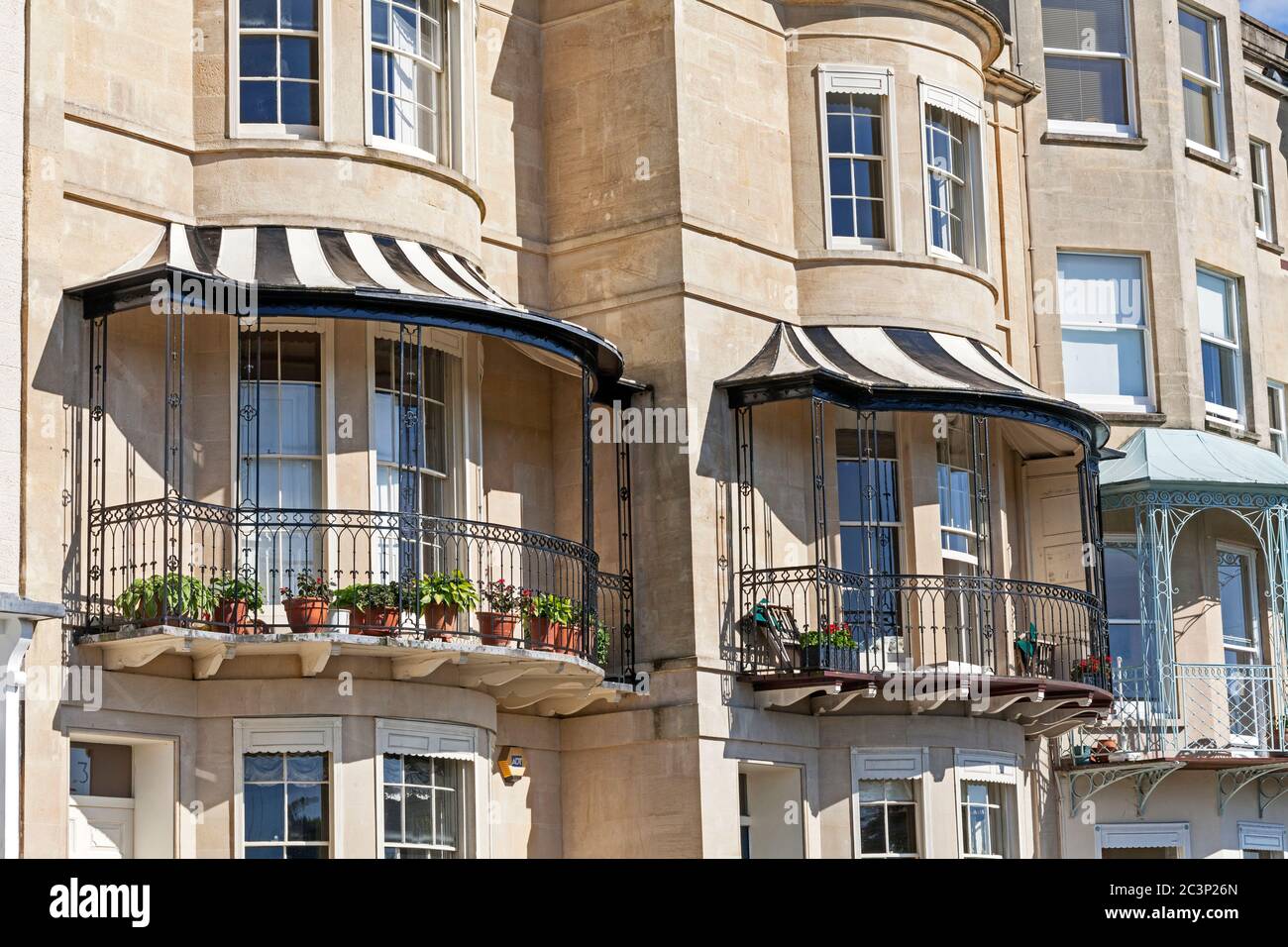 Georgian balcony terrace hi-res stock photography and images - Alamy
