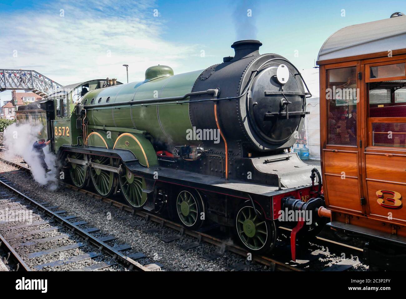Lner b12 8572 steam locomotive hi-res stock photography and images - Alamy