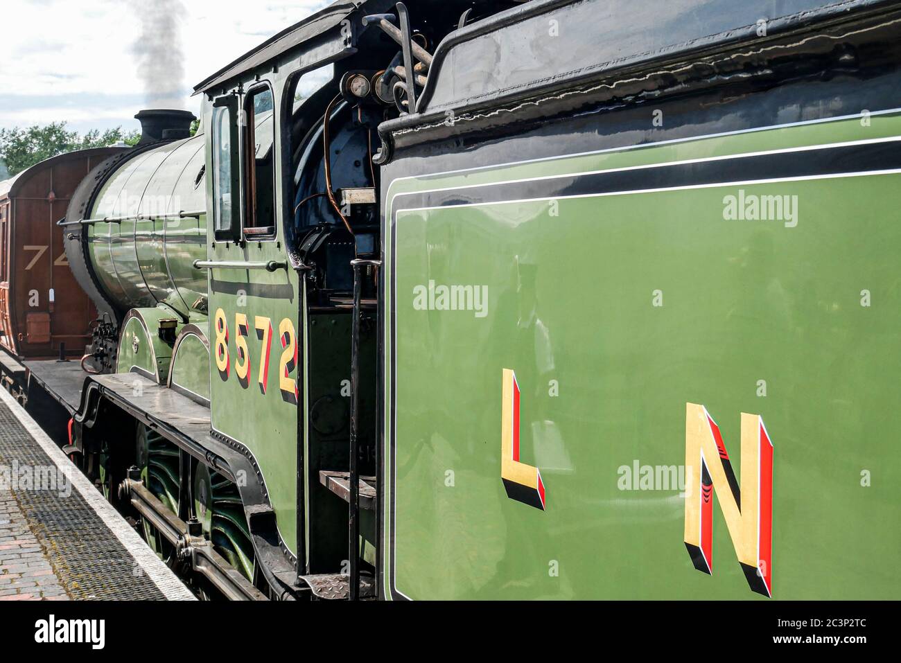 Lner b12 8572 steam locomotive hi-res stock photography and images - Alamy