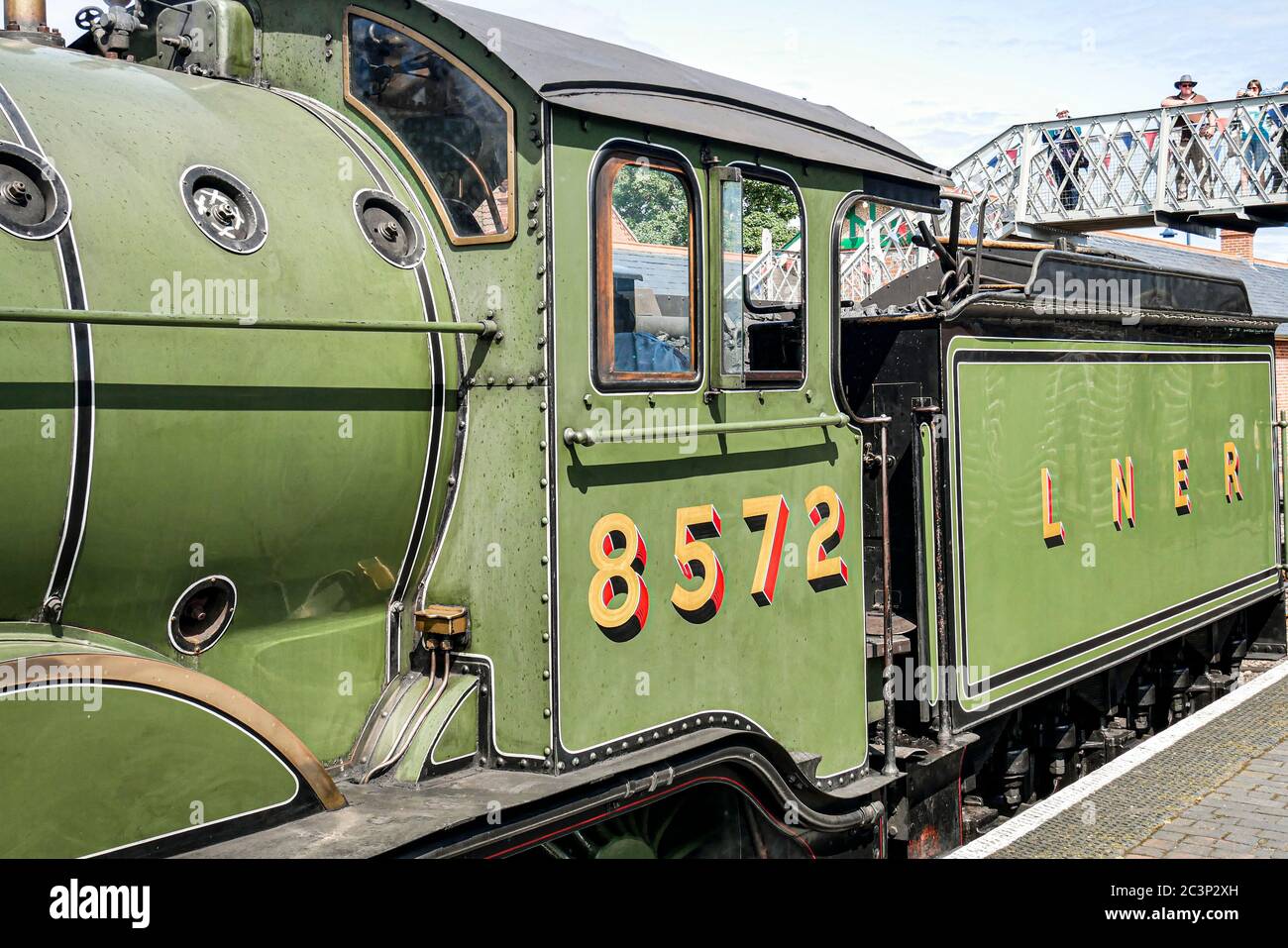 Express passenger locomotive built in 1928 and preserved on the North ...