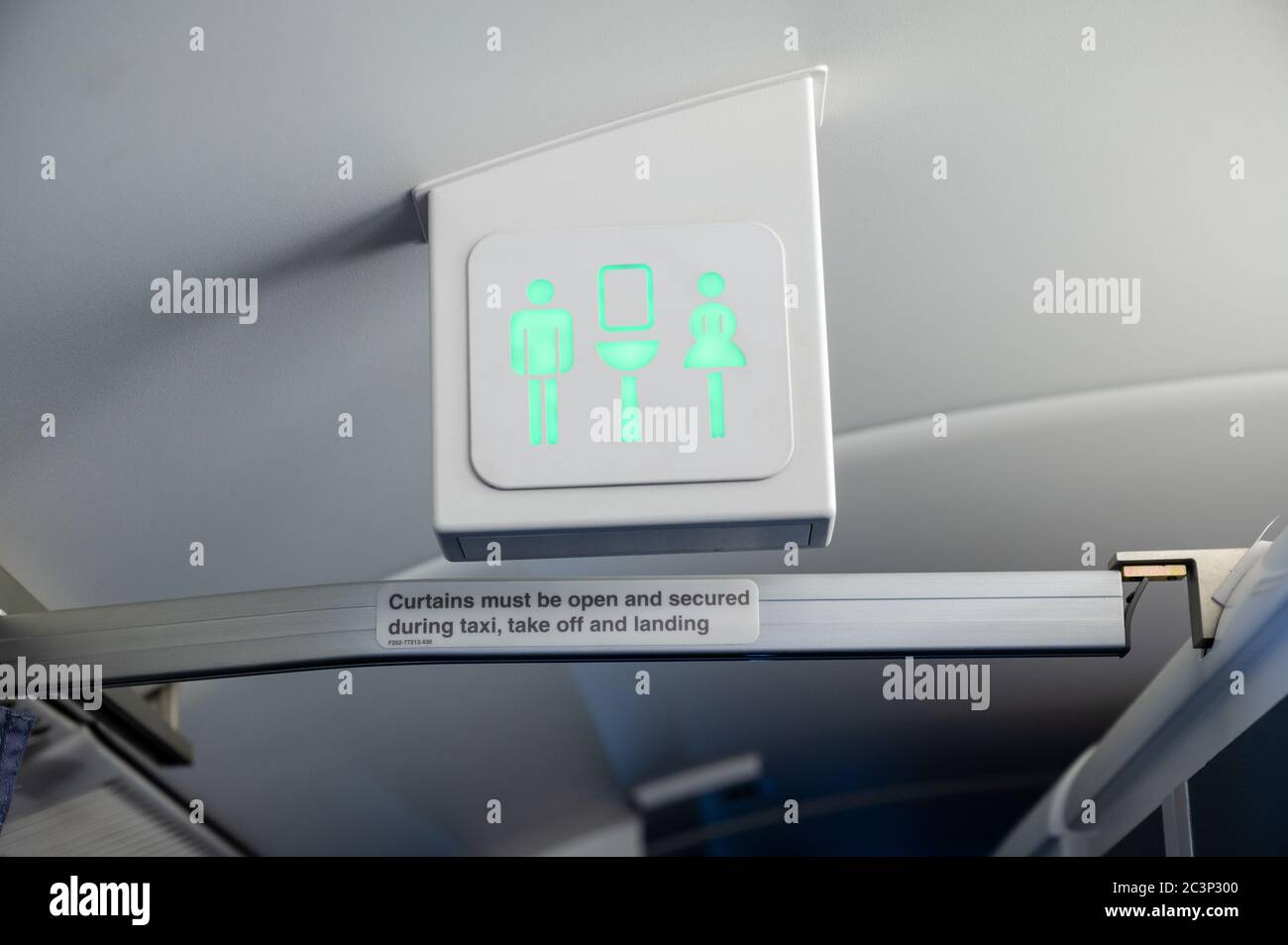 Airbus toilet hi-res stock photography and images - Alamy