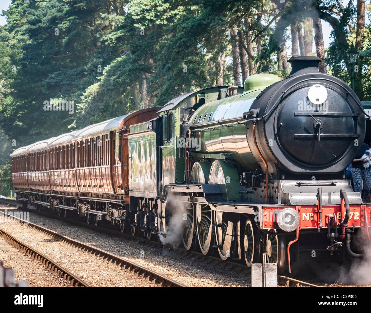 Express passenger locomotive built in 1928 and preserved on the North ...