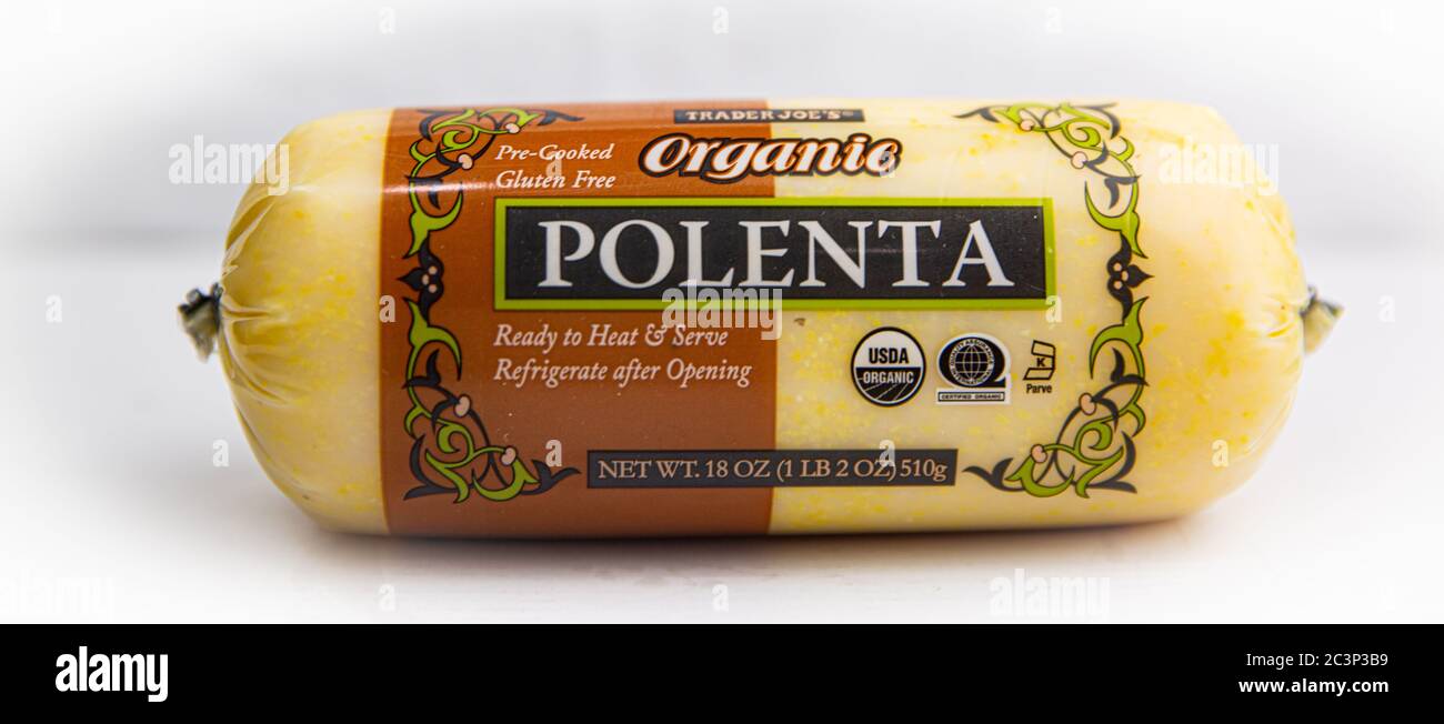 Polenta packaging hi-res stock photography and images - Alamy