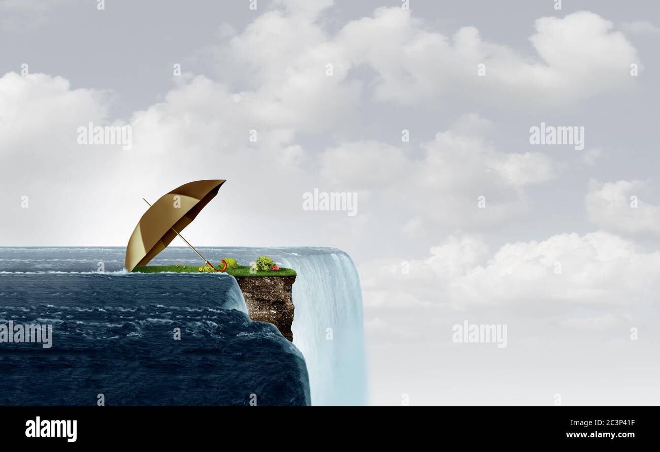 Umbrella concept as an idea for security and protection as a business ...