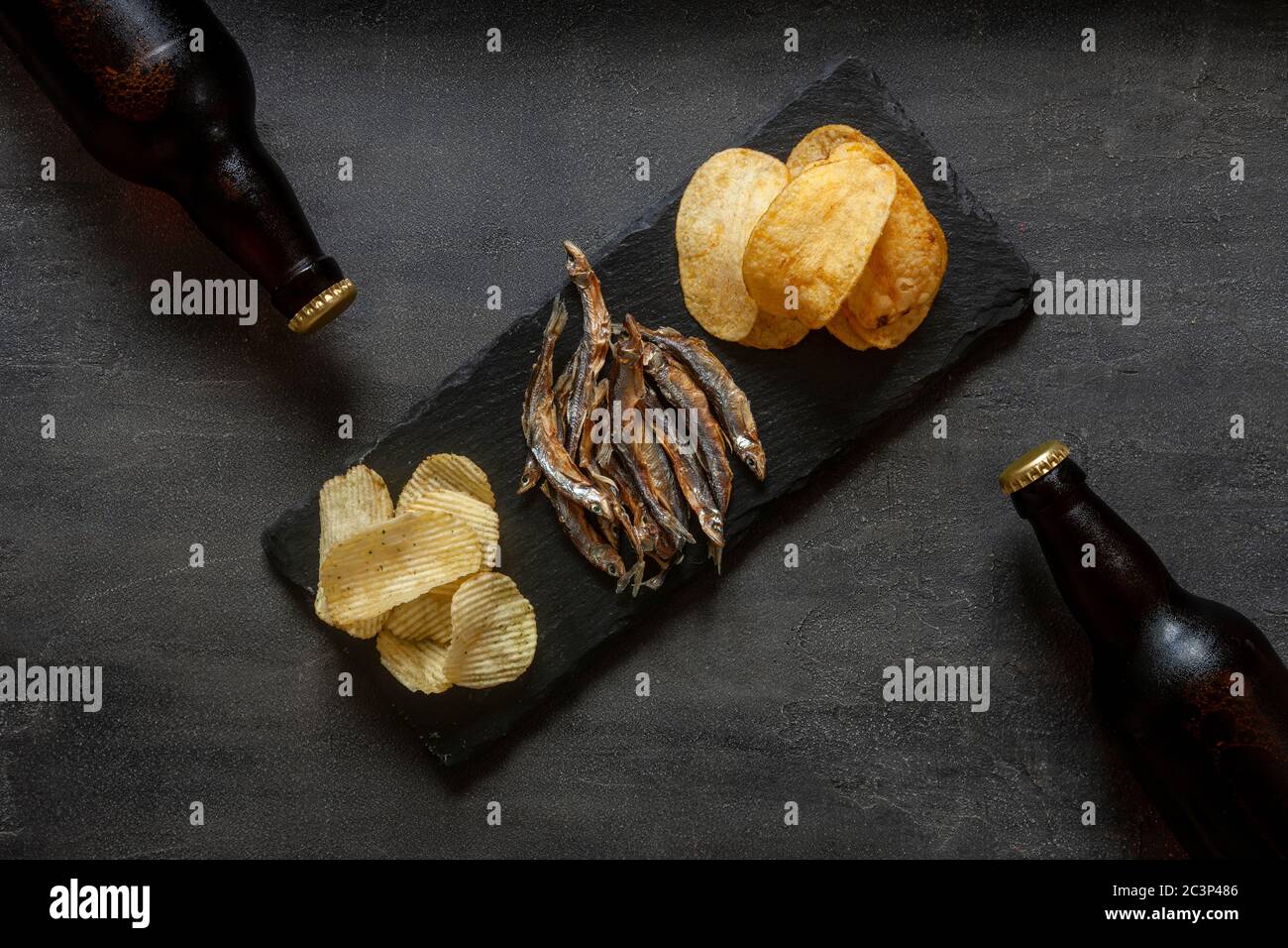 Beer dried smelt fish hi-res stock photography and images - Alamy