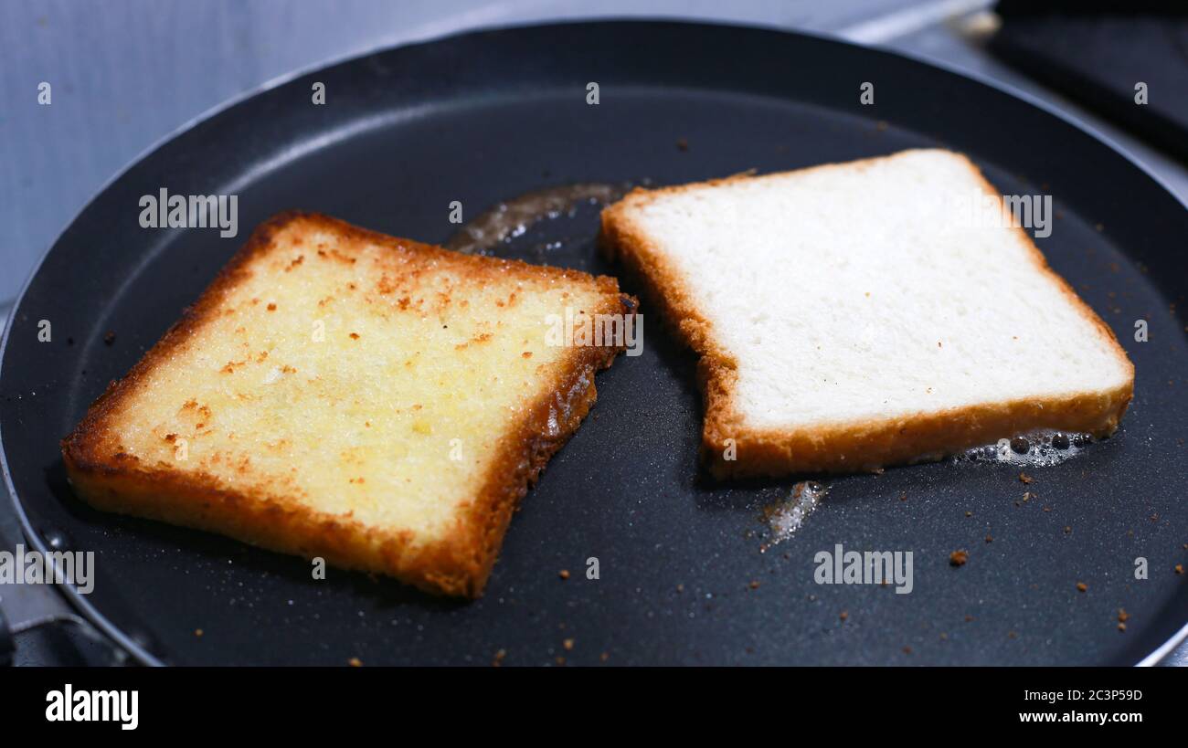 Pan fried stuffed bread hi-res stock photography and images - Alamy