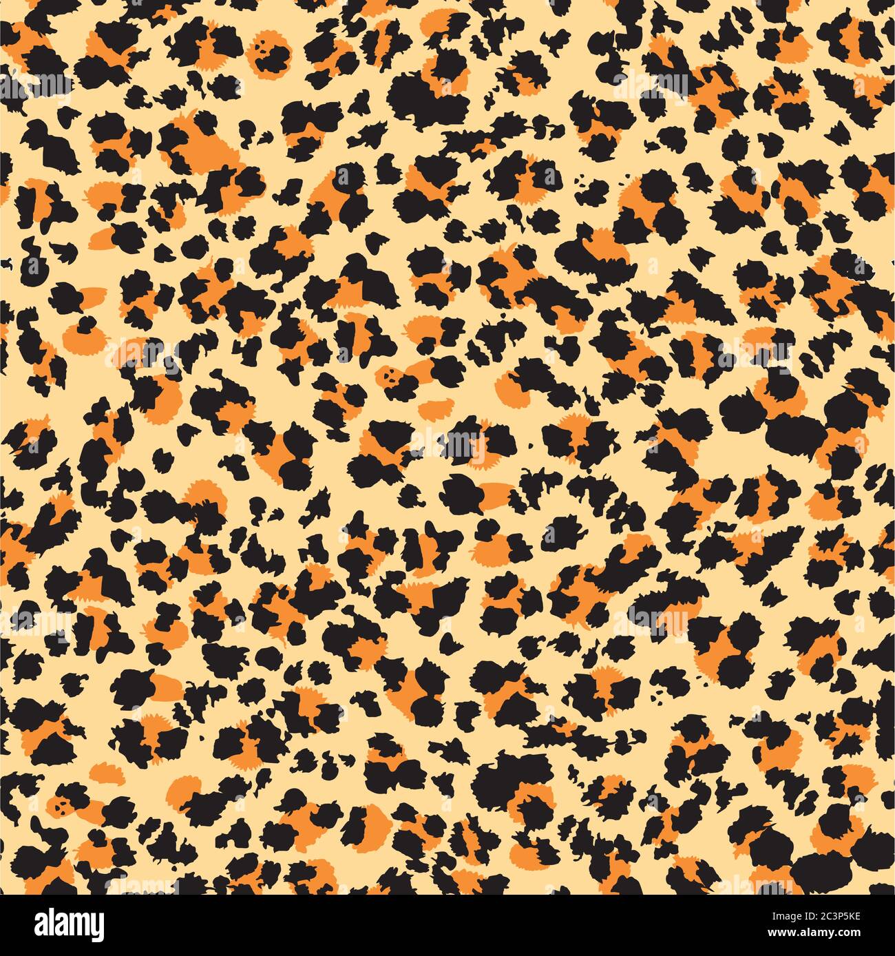 pattern design of leopard animal print vector Stock Vector Image & Art - Alamy