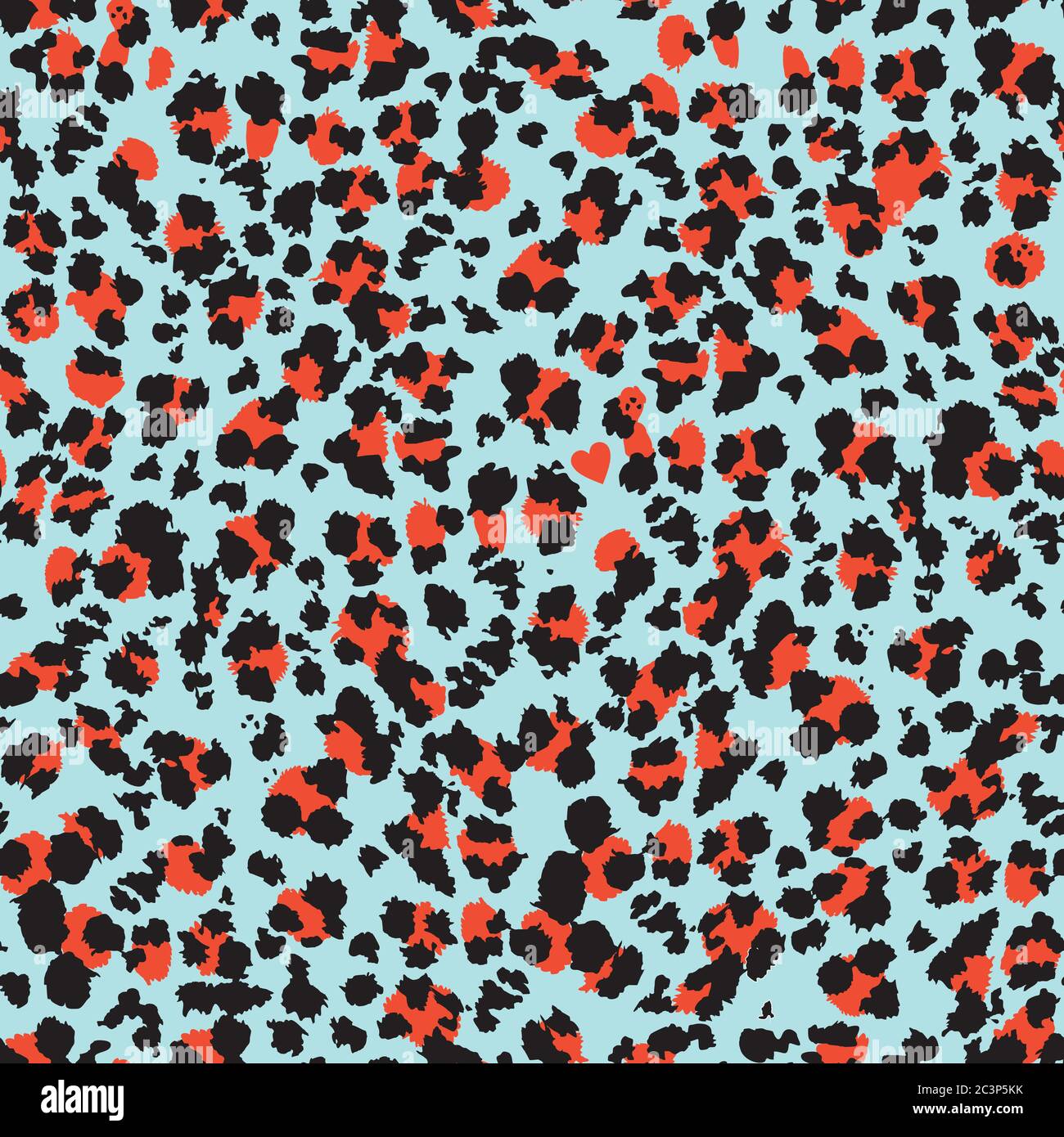 pattern design of leopard animal print vector Stock Vector Image & Art ...