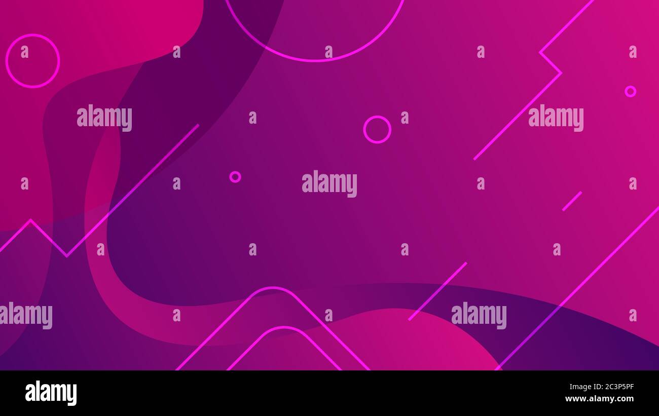 Abstract modern gradient flowing geometric pattern background. Minimal ...