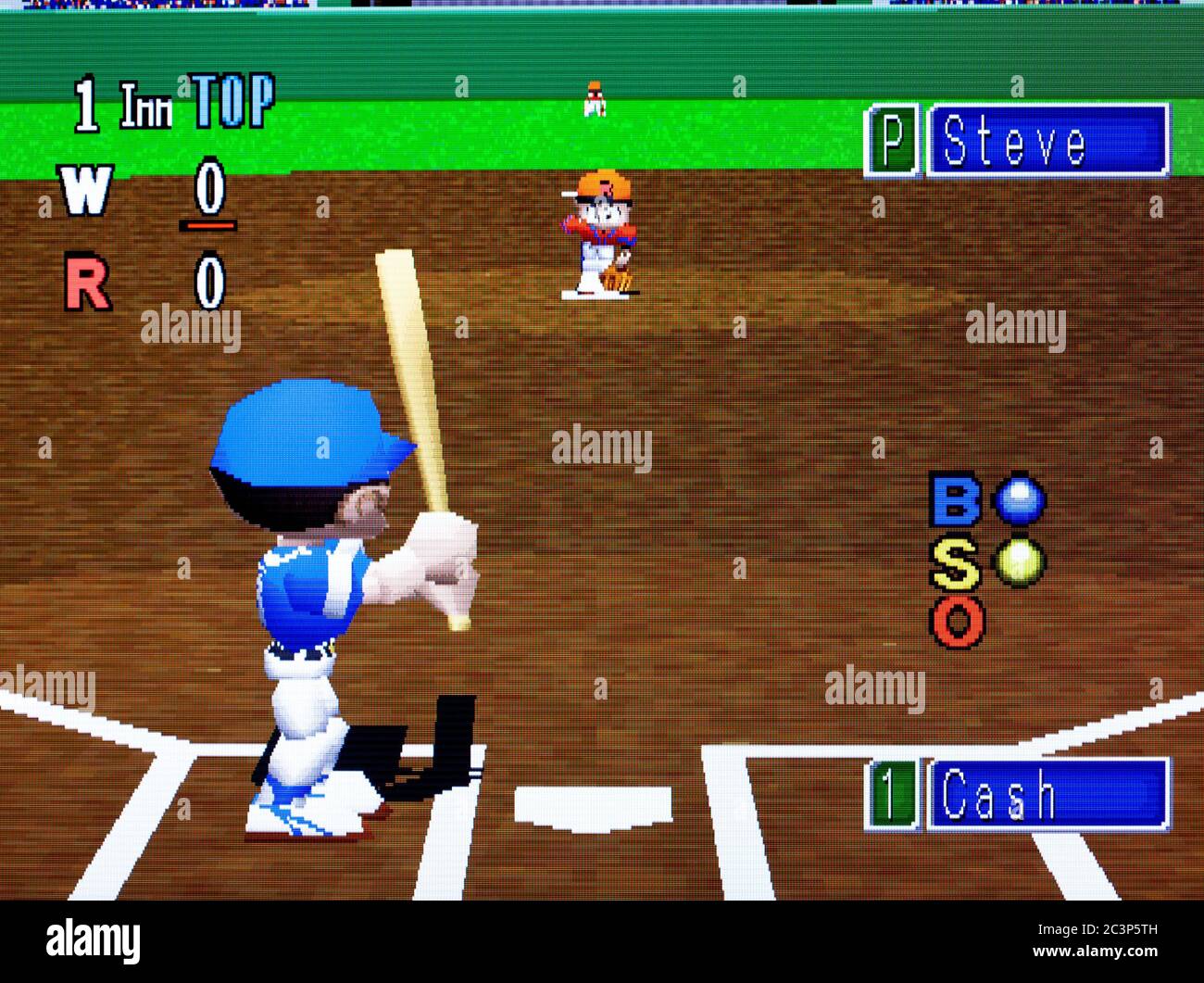 Big League Slugger Baseball - Sony Playstation 1 PS1 PSX - Editorial ...