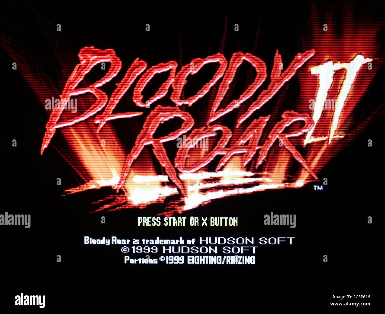 Bloody Roar II 2 - Sony Playstation 1 PS1 PSX - Editorial use only ...