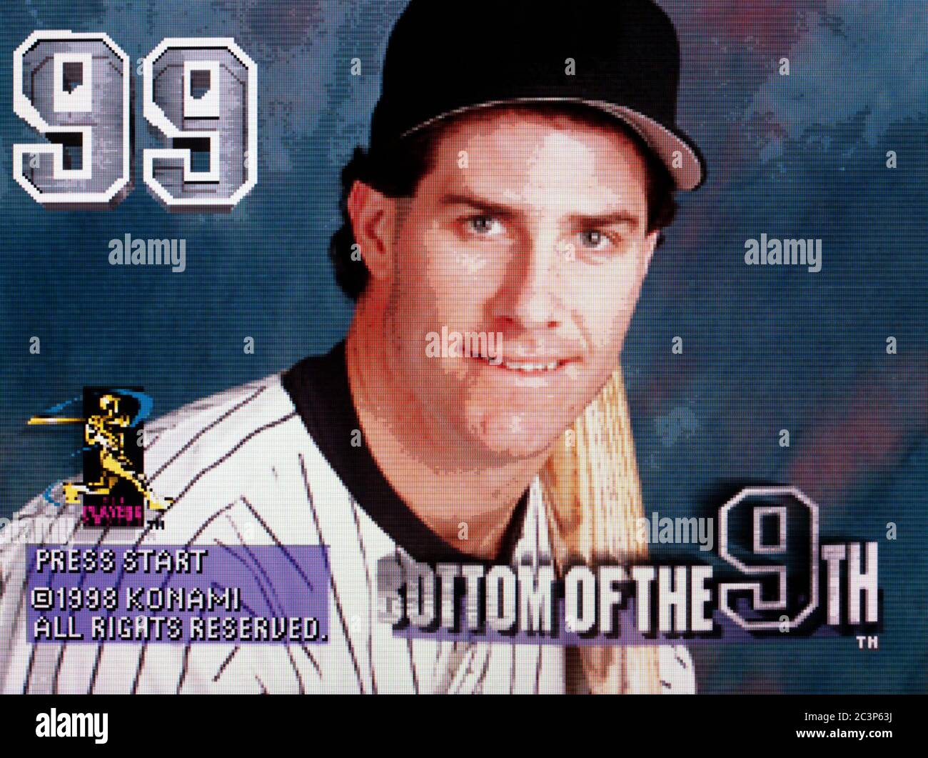 Bottom of the 9th '99 - Sony Playstation 1 PS1 PSX - Editorial use only Stock Photo - Alamy