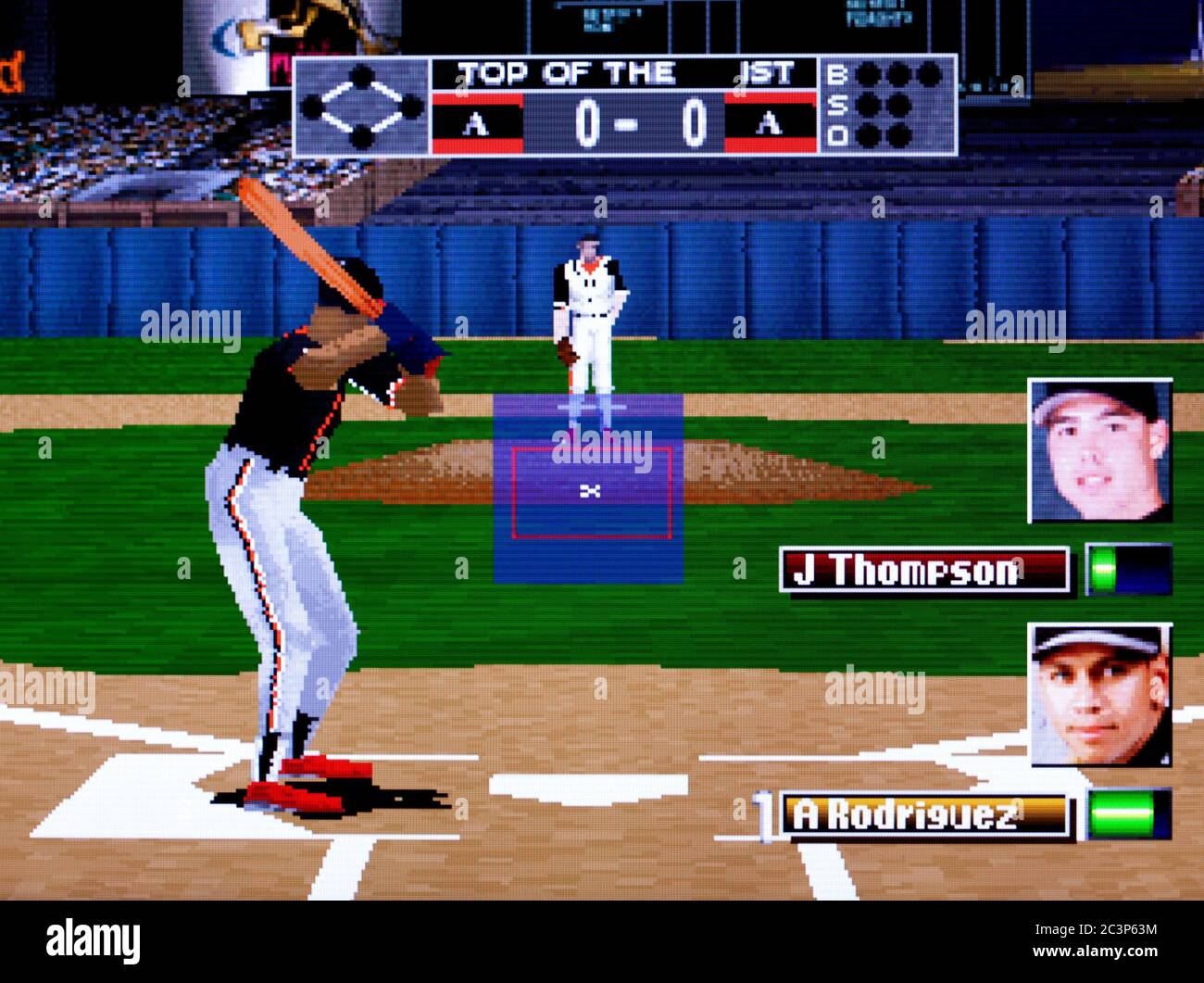 Bottom of the 9th '99 - Sony Playstation 1 PS1 PSX - Editorial use only ...