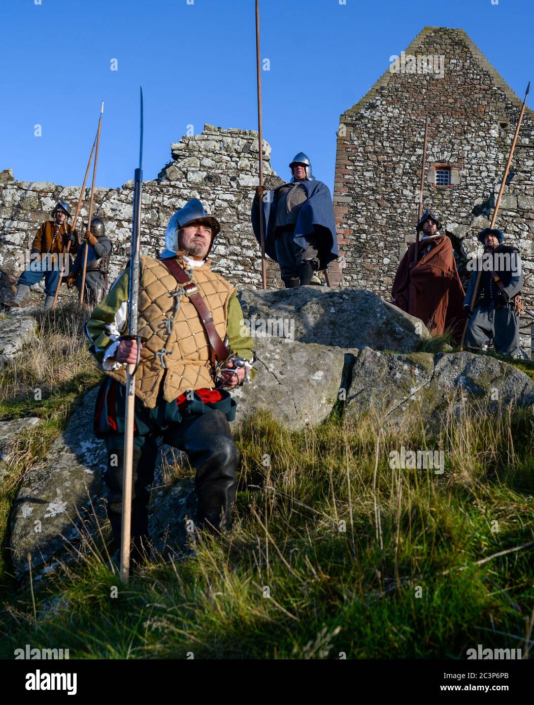 Border reivers re enactment hi-res stock photography and images - Alamy