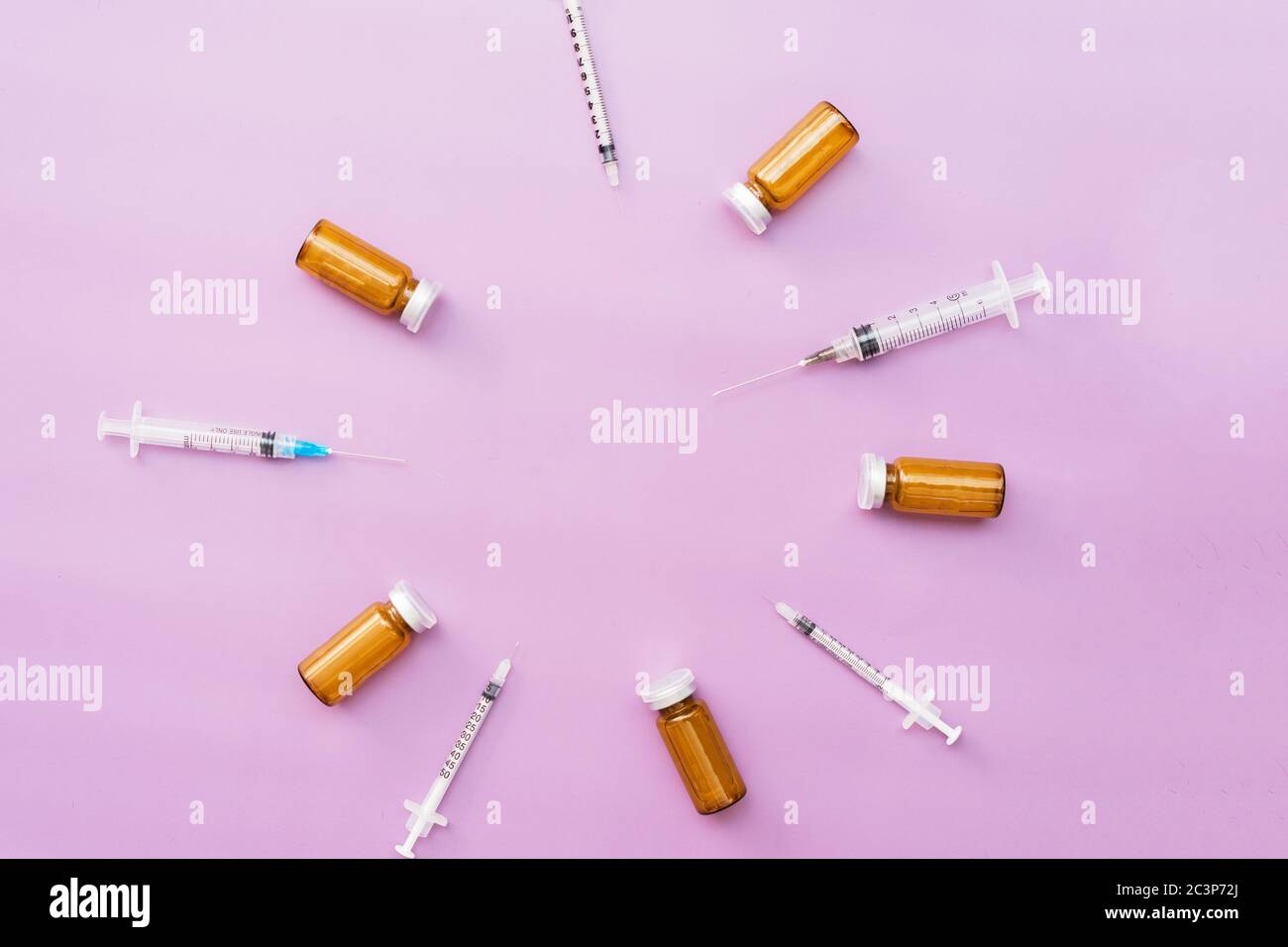 The concept of injections of beauty and cosmetology Stock Photo - Alamy