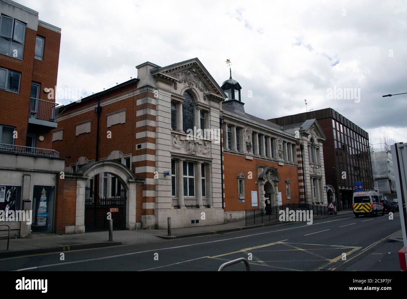 Hammersmith Library, Grade II listed building, Shepherd's Bush Road ...