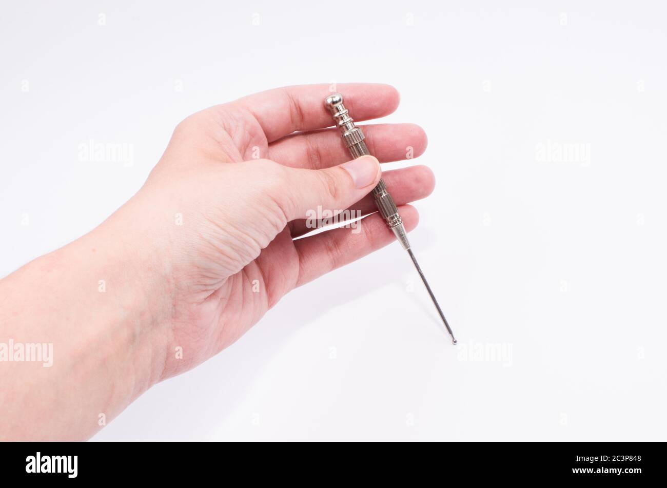 Hand acupuncture hi-res stock photography and images - Alamy