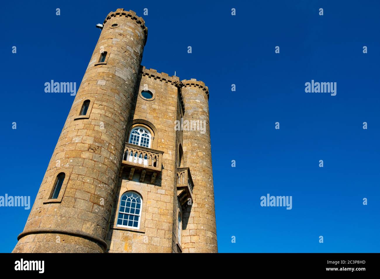 Broadway Tower is a famous landmark in The Cotswolds, Worcestershire ...