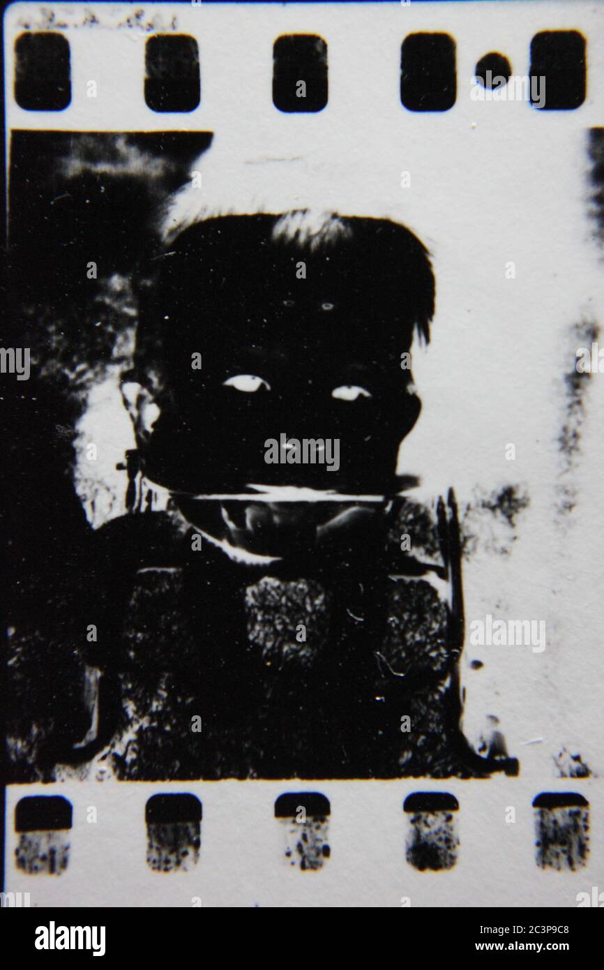 Fine 70s vintage black and white extreme photography of a monstrous ...