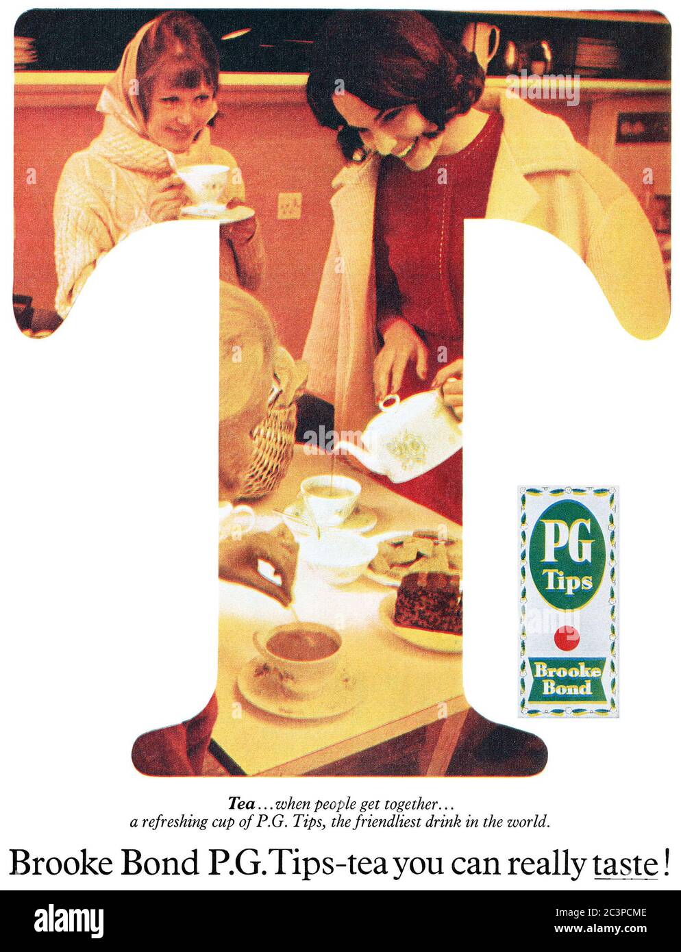 Brooke bond vintage advert hi-res stock photography and images - Alamy