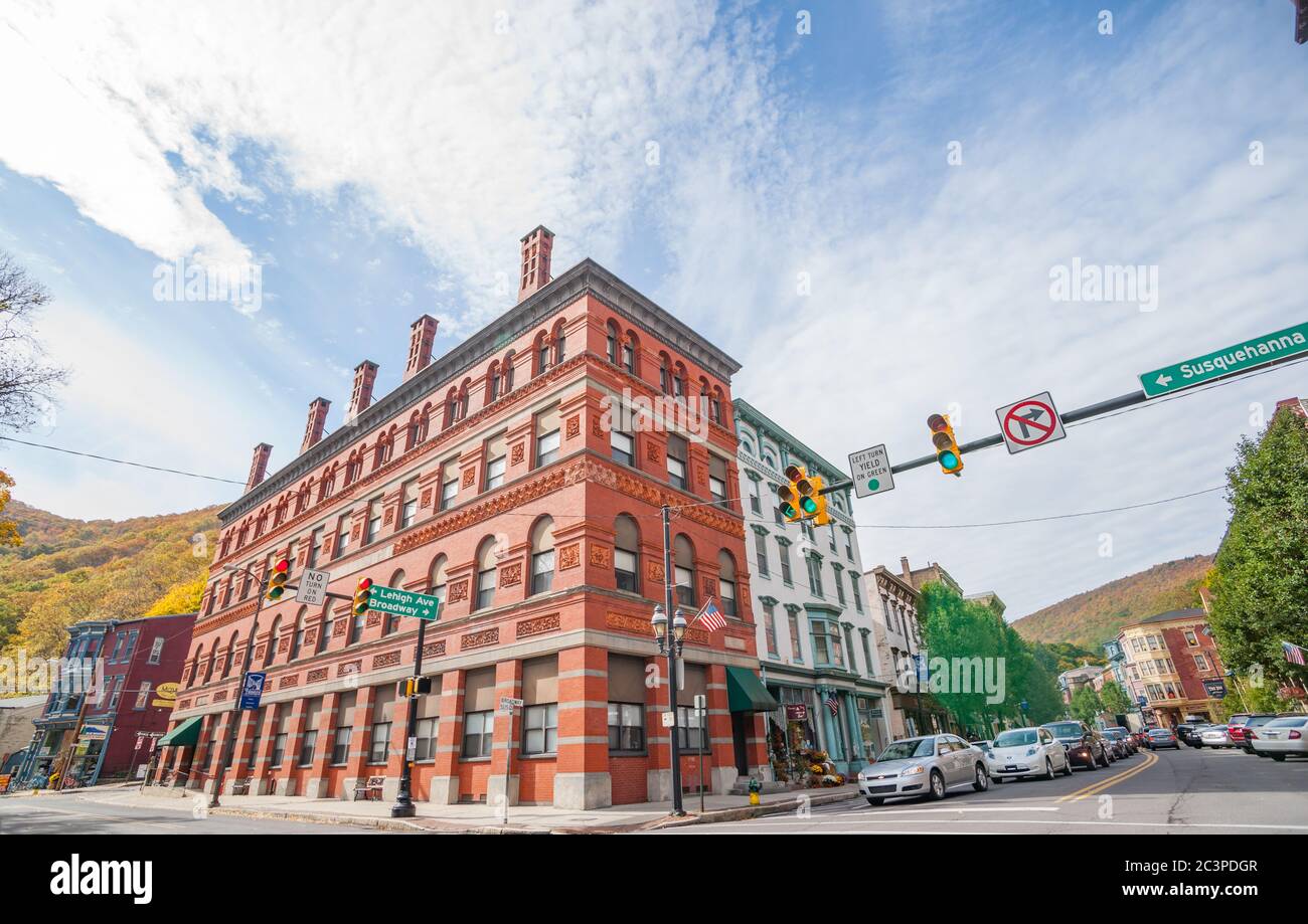 Town of jim thorpe hi-res stock photography and images - Alamy