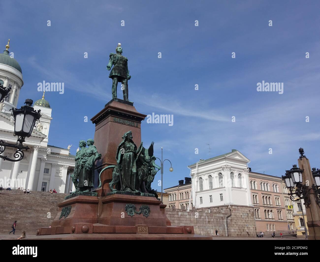 Architecture of Finnish Helsinki. A pleasant walk through the old ...