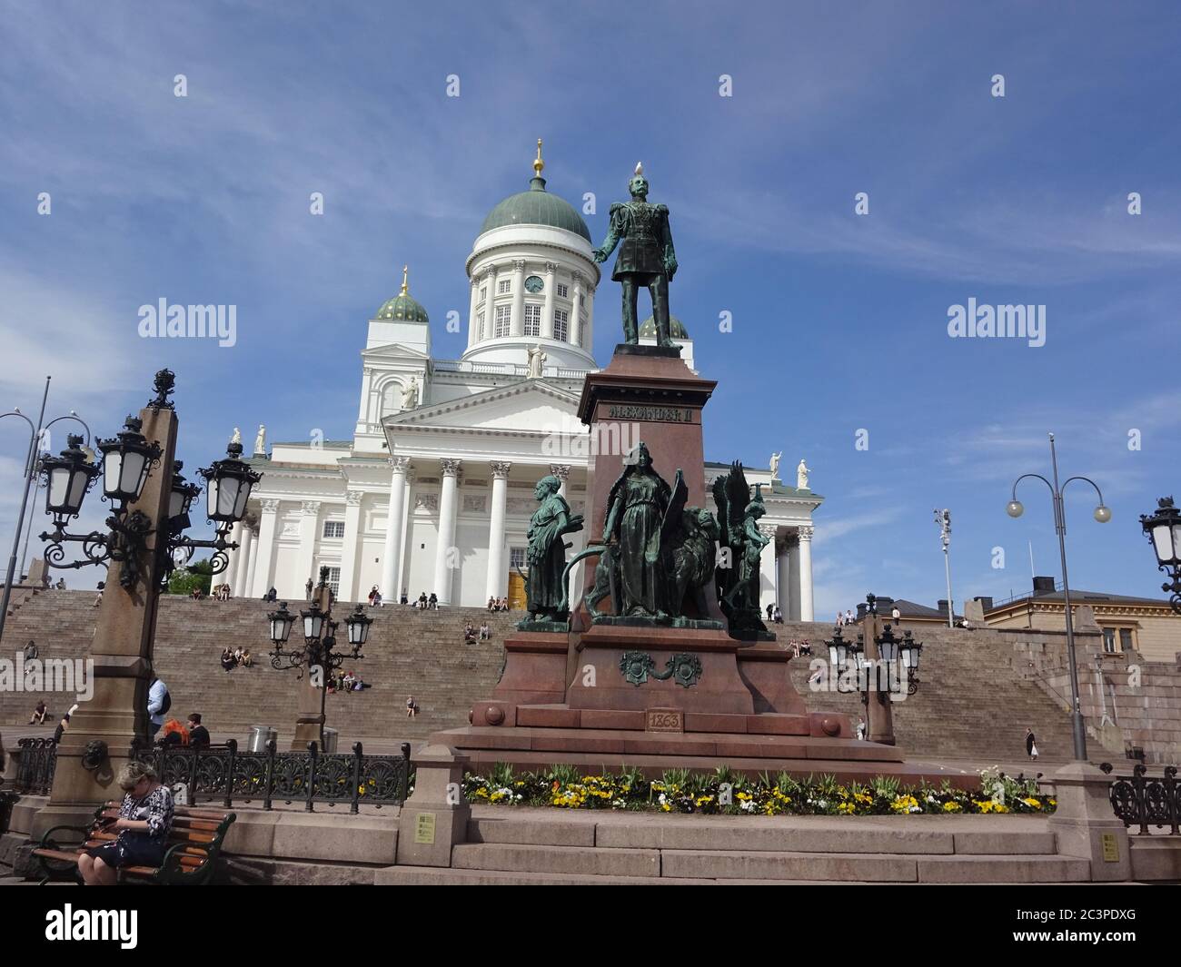 Architecture of Finnish Helsinki. A pleasant walk through the old ...