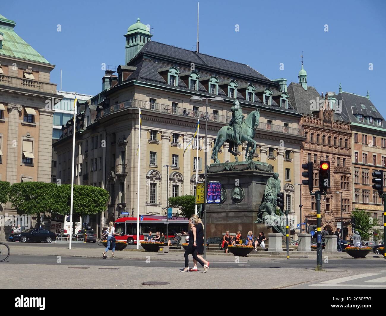 Stockholm's architecture is very recognizable. Beautiful buildings and ...