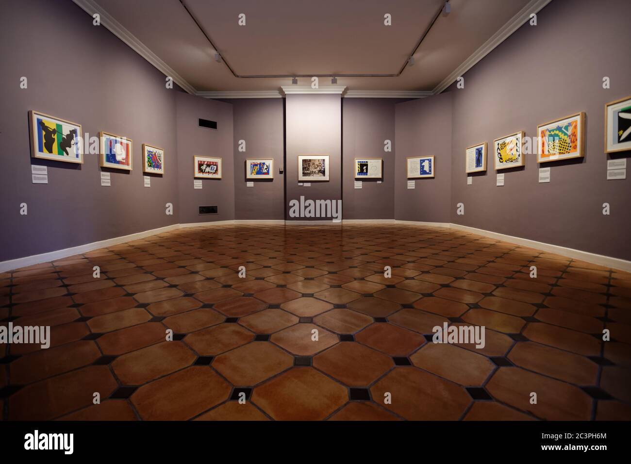 Henry Matisse artworks exhibited in the second floor of the Fondation ...