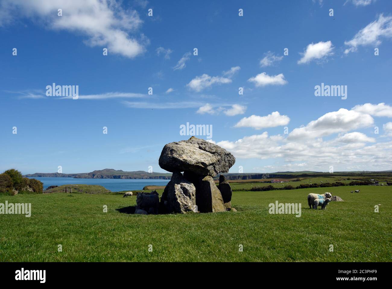Carreg Samson, Neolithic Dolmen,Standing stones, ancient burial site ...