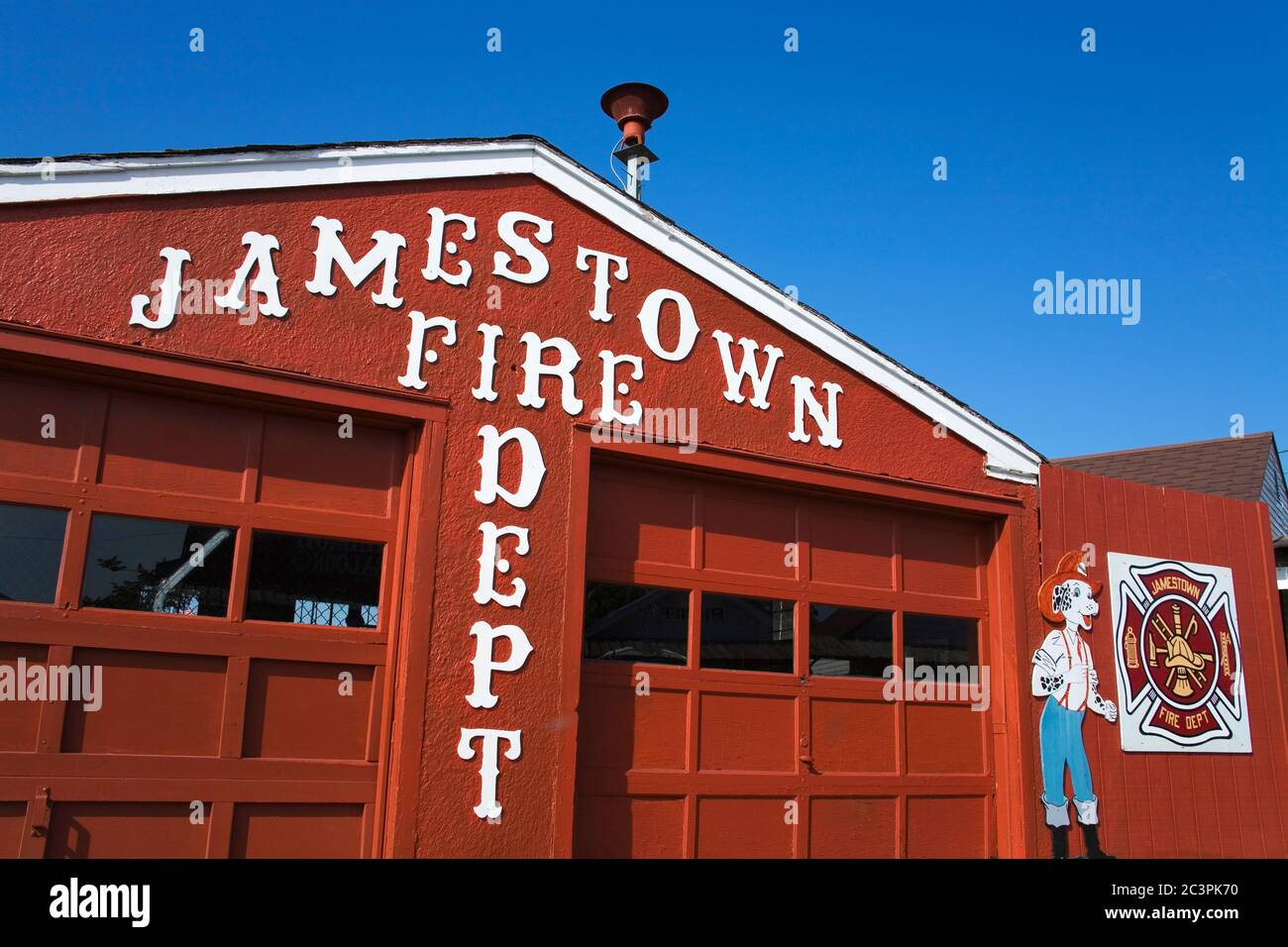 Jamestown Fire Station in Frontier Village, Jamestown, North Dakota ...