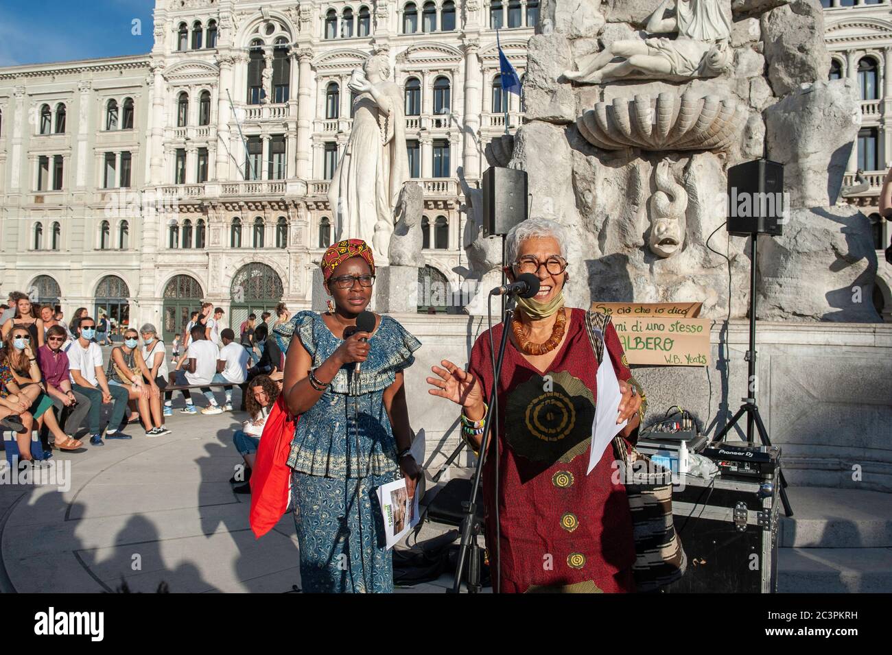 Trieste, Italy. 20th June, 2020. 80 years after the announcement of ...