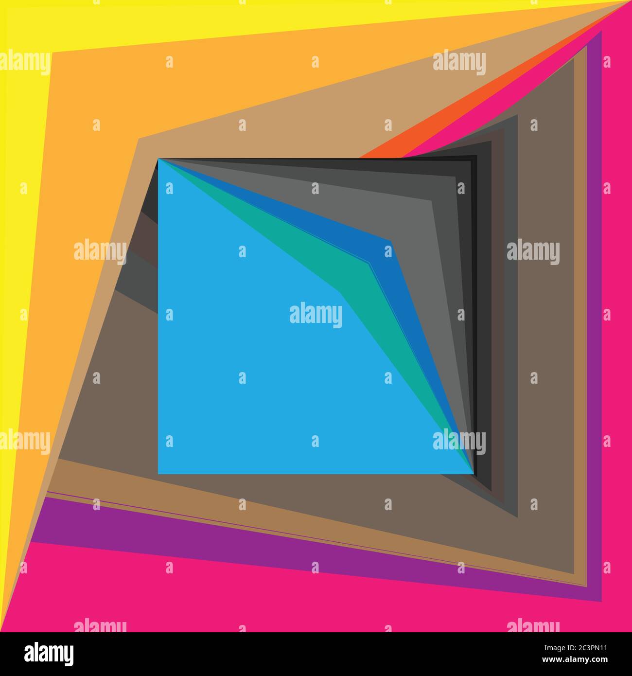Cyan Magenta Yellow Black an other colors color swatches target blended ...