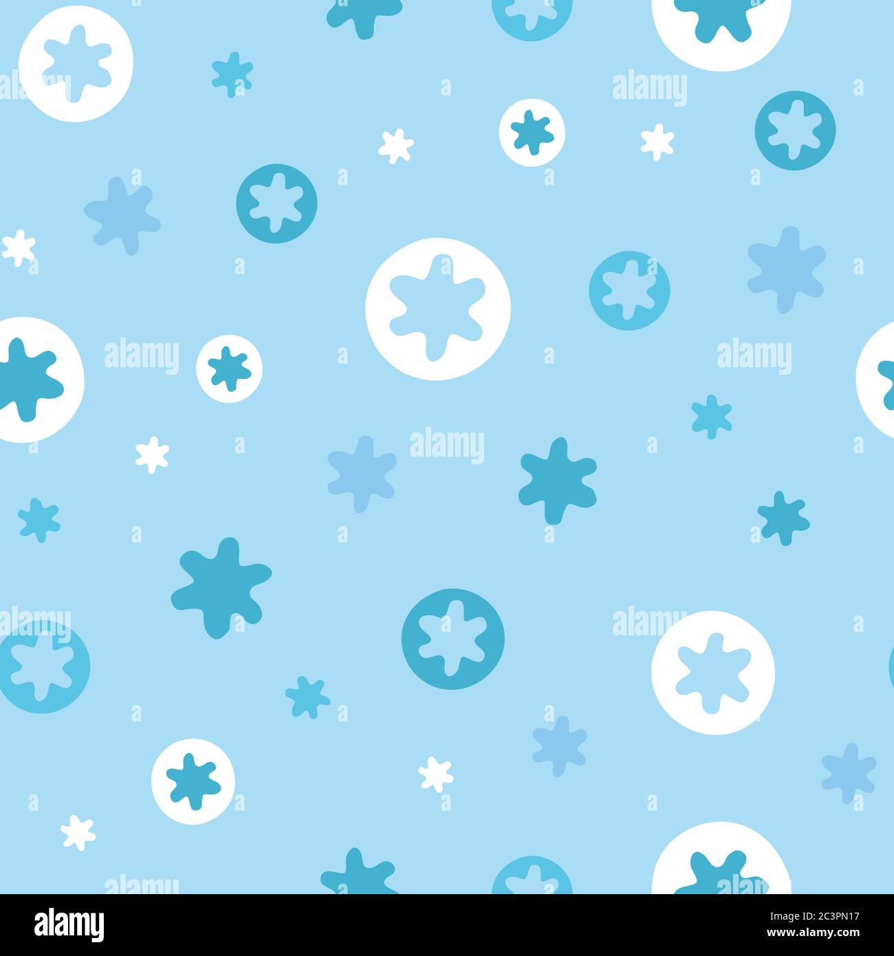 Vector abstract irregular pastel star dot pattern, pastel ocean colors ...