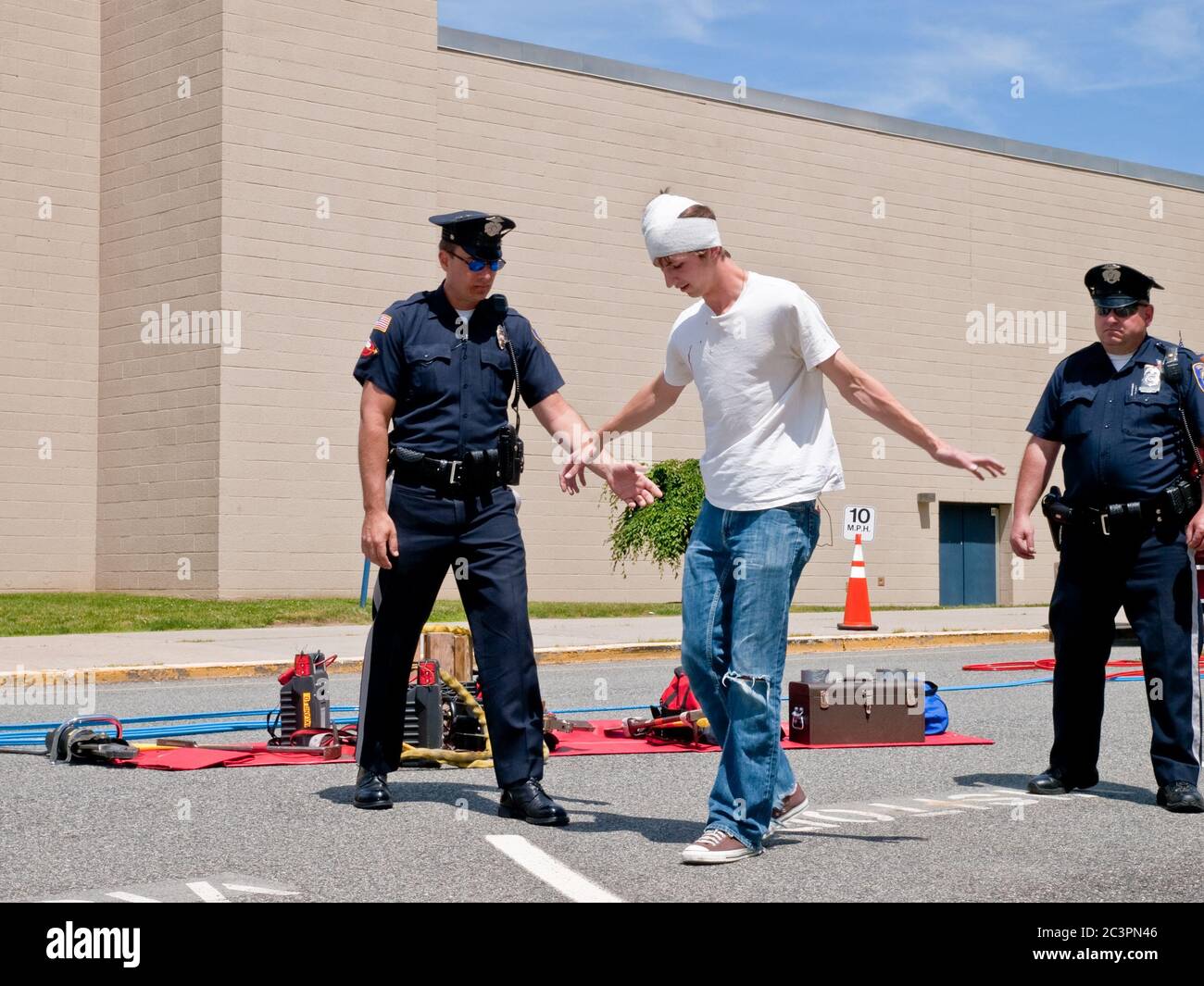 Drunk Driving Demonstration Stock Photo - Alamy