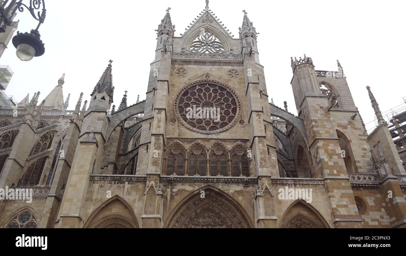 Leon's architecture. A stunning place in the Castile and Leon region ...
