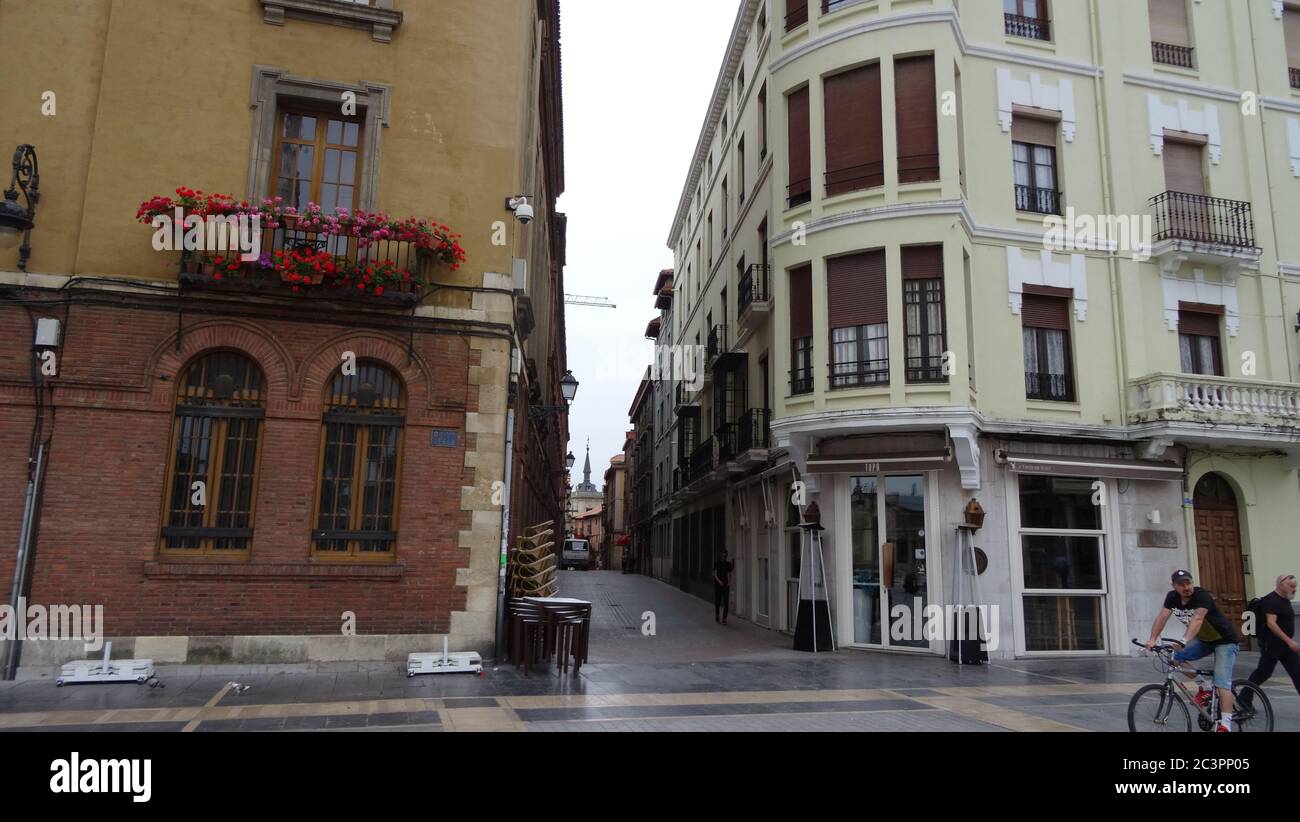 Leon's architecture. A stunning place in the Castile and Leon region ...