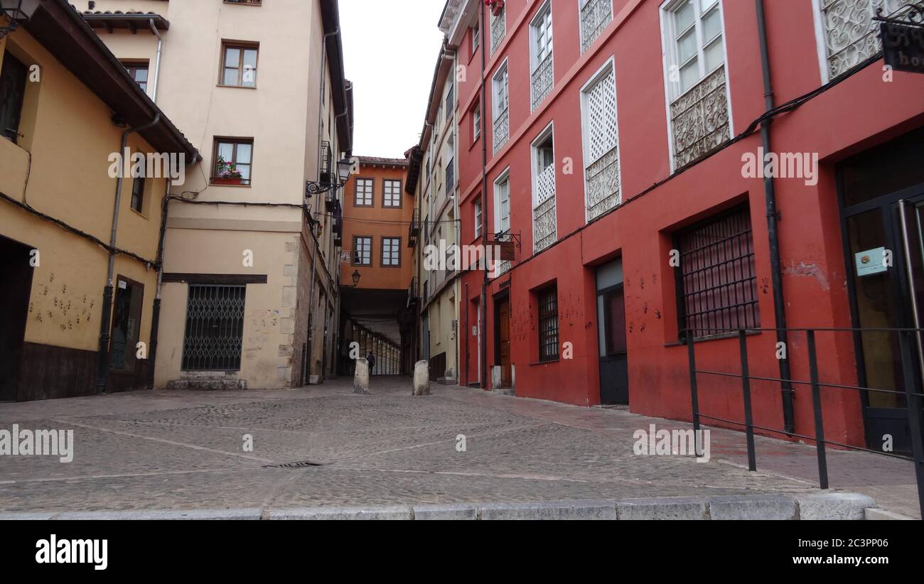 Leon's architecture. A stunning place in the Castile and Leon region ...