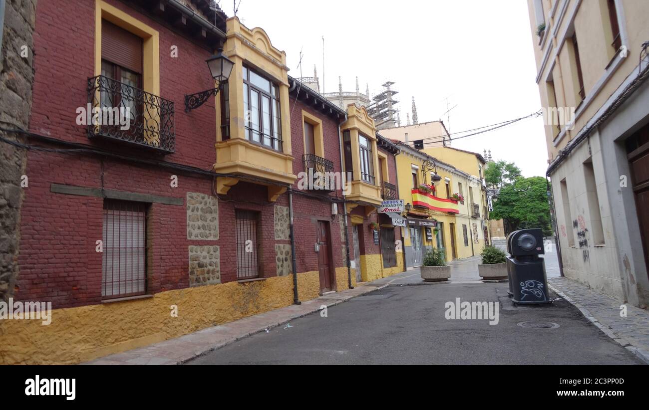 Leon's architecture. A stunning place in the Castile and Leon region ...