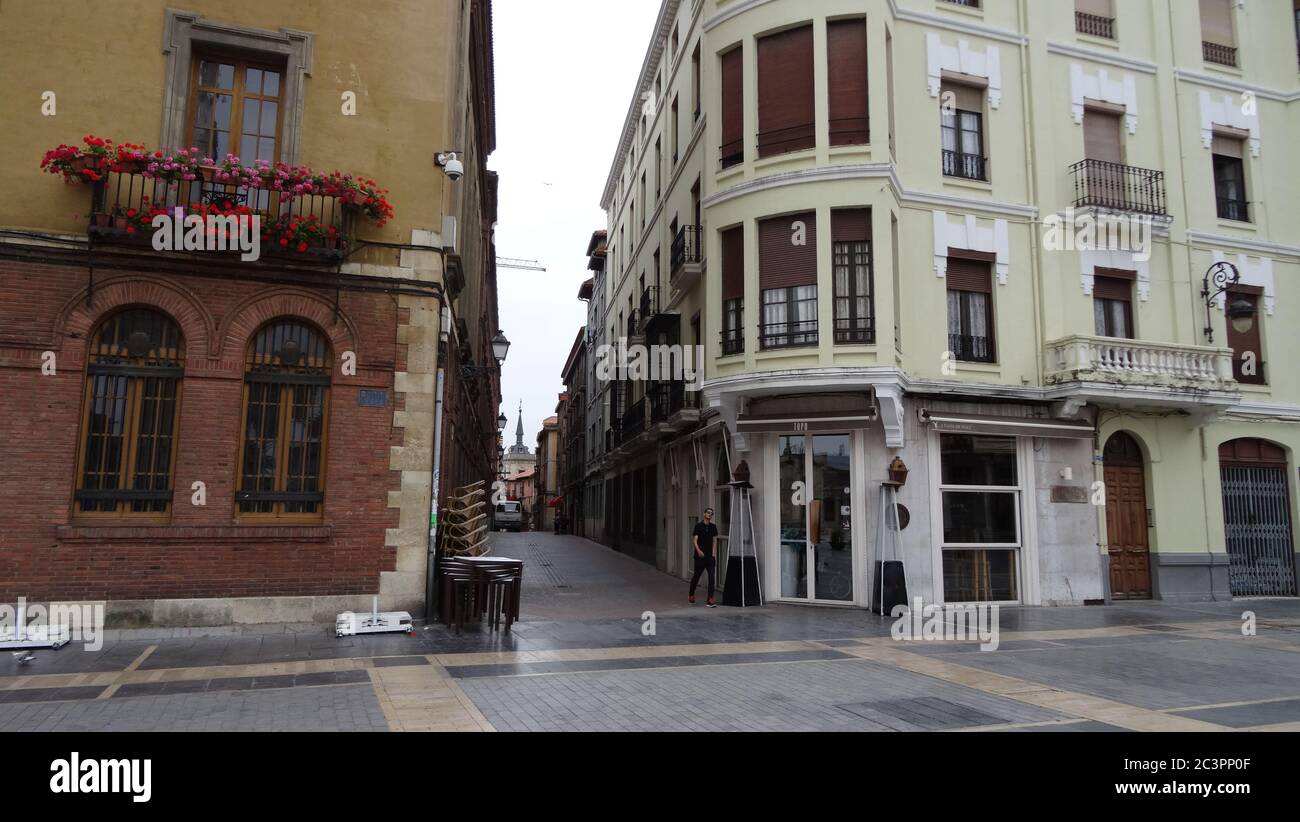 Leon's architecture. A stunning place in the Castile and Leon region ...