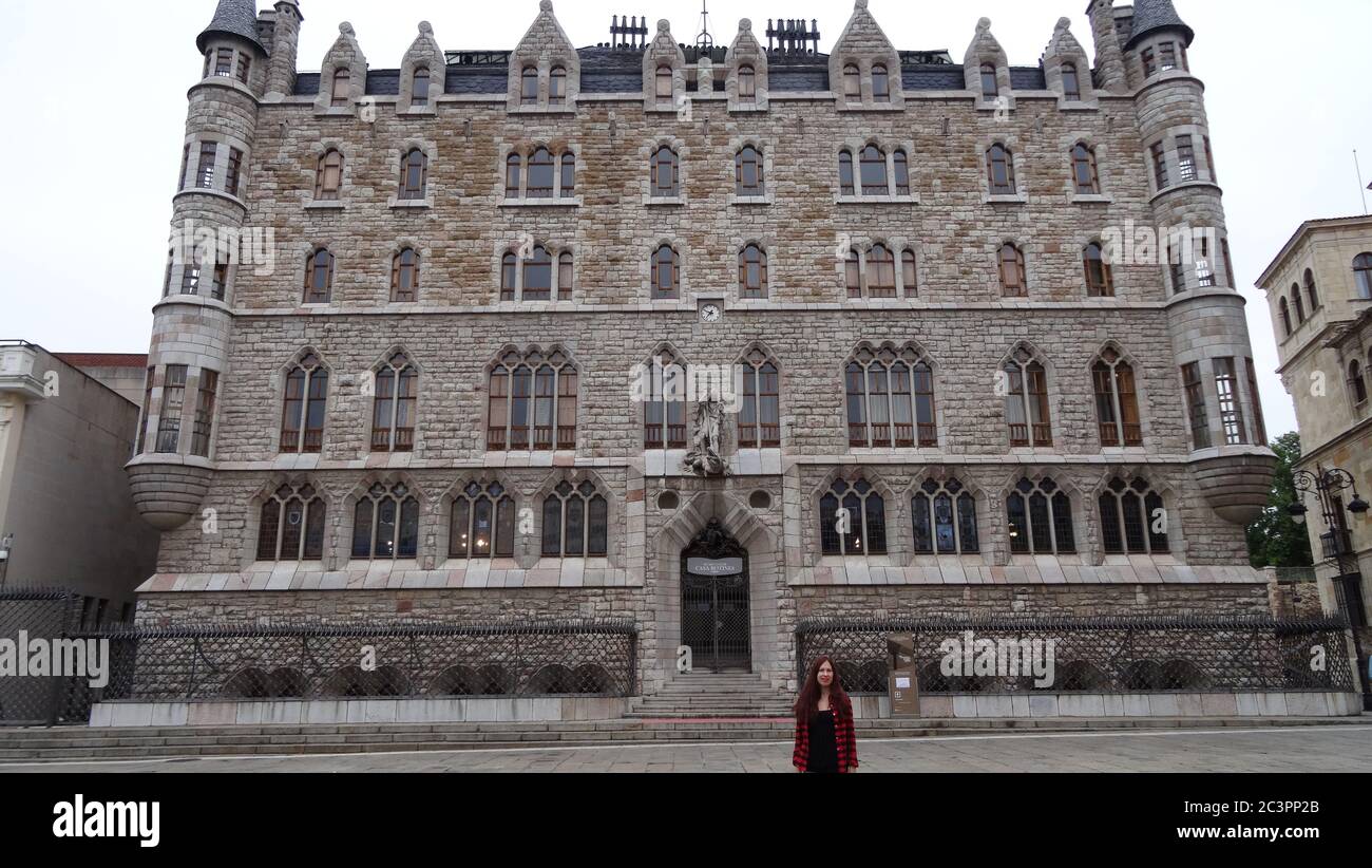 Leon's architecture. A stunning place in the Castile and Leon region ...