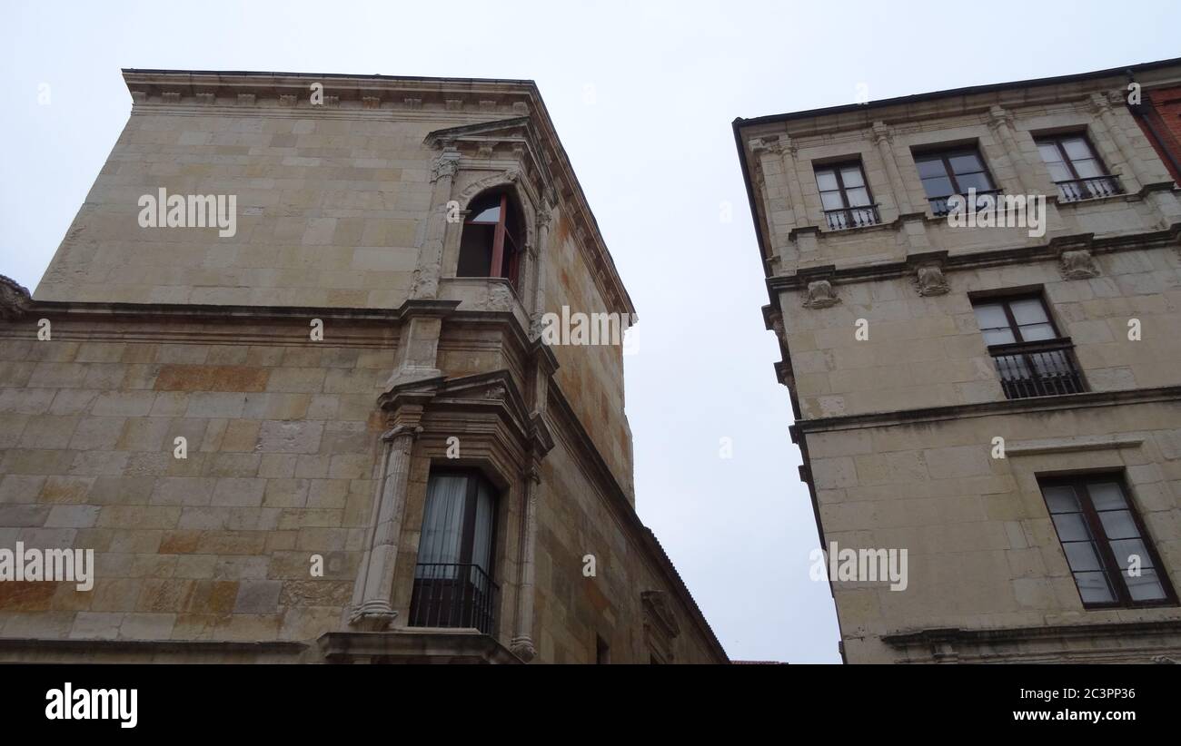 Leon's architecture. A stunning place in the Castile and Leon region ...