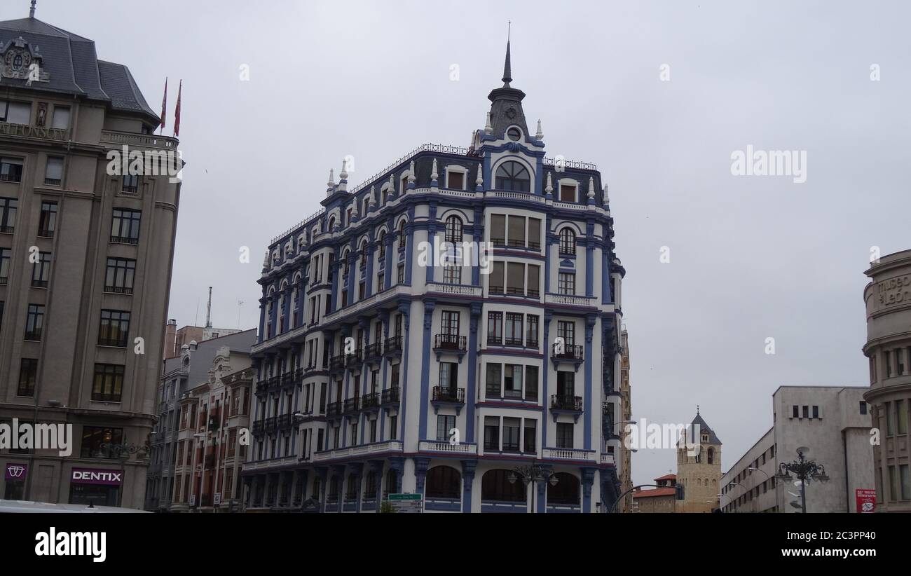 Leon's architecture. A stunning place in the Castile and Leon region ...