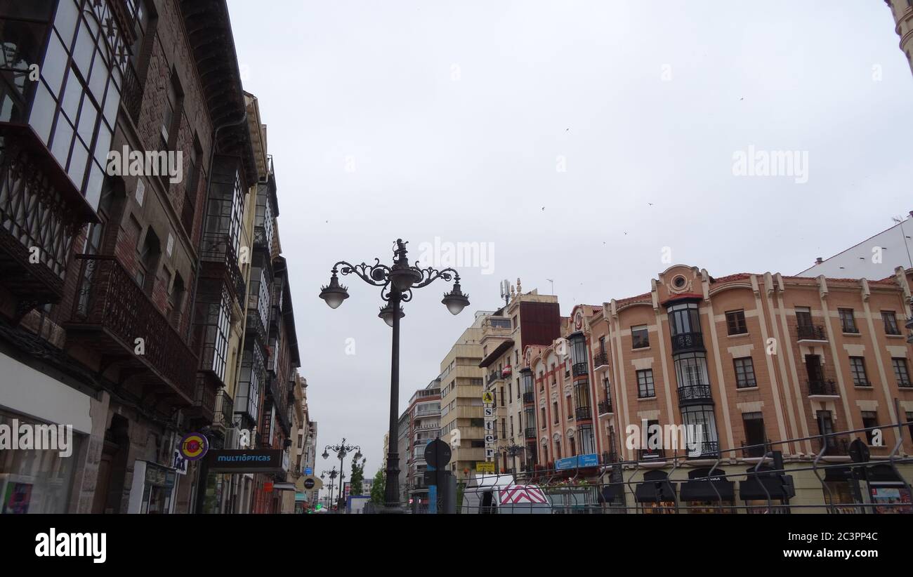 Leon's architecture. A stunning place in the Castile and Leon region ...